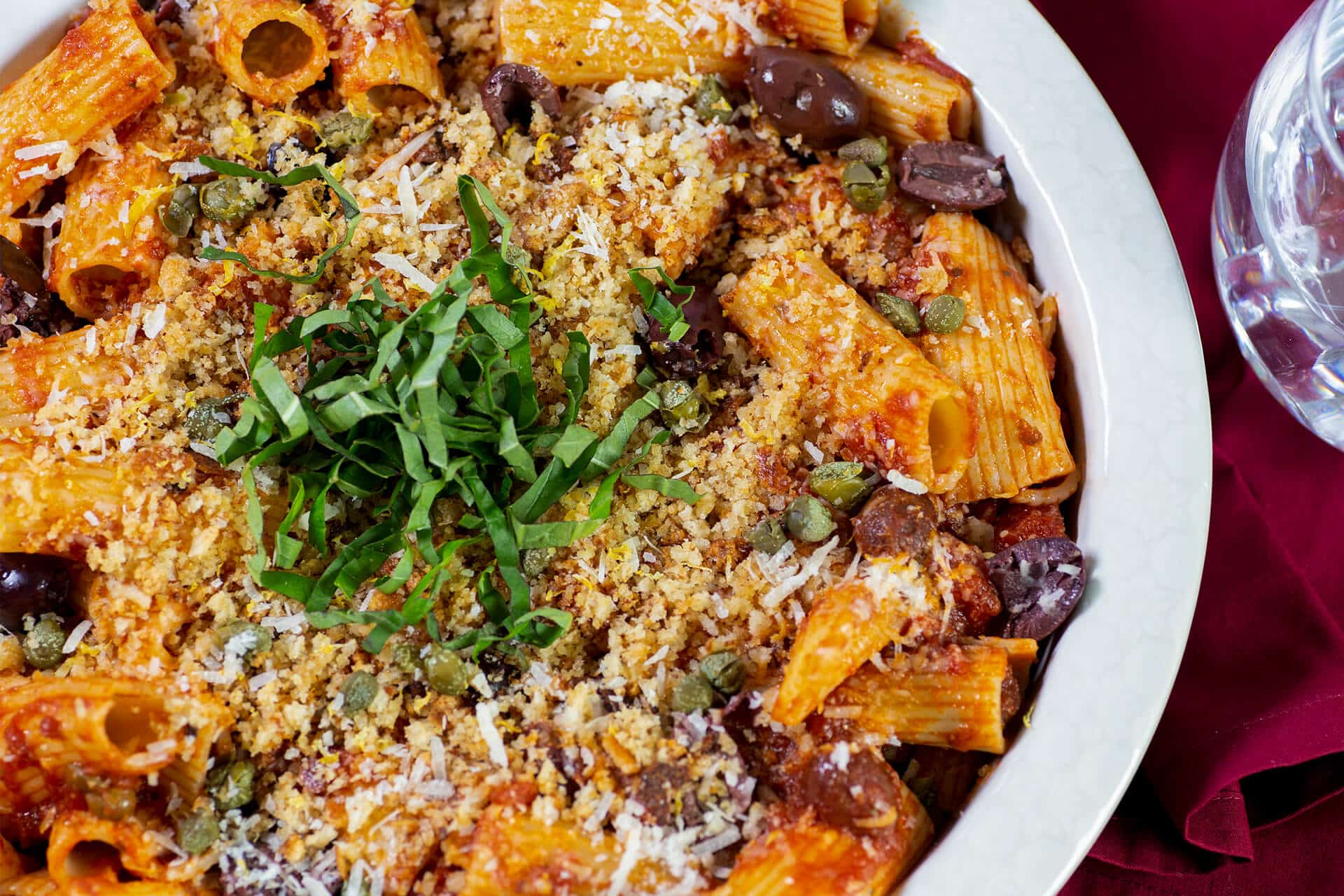 Italian Puttanesca Pasta Bake Recipe - Nonna Pia's