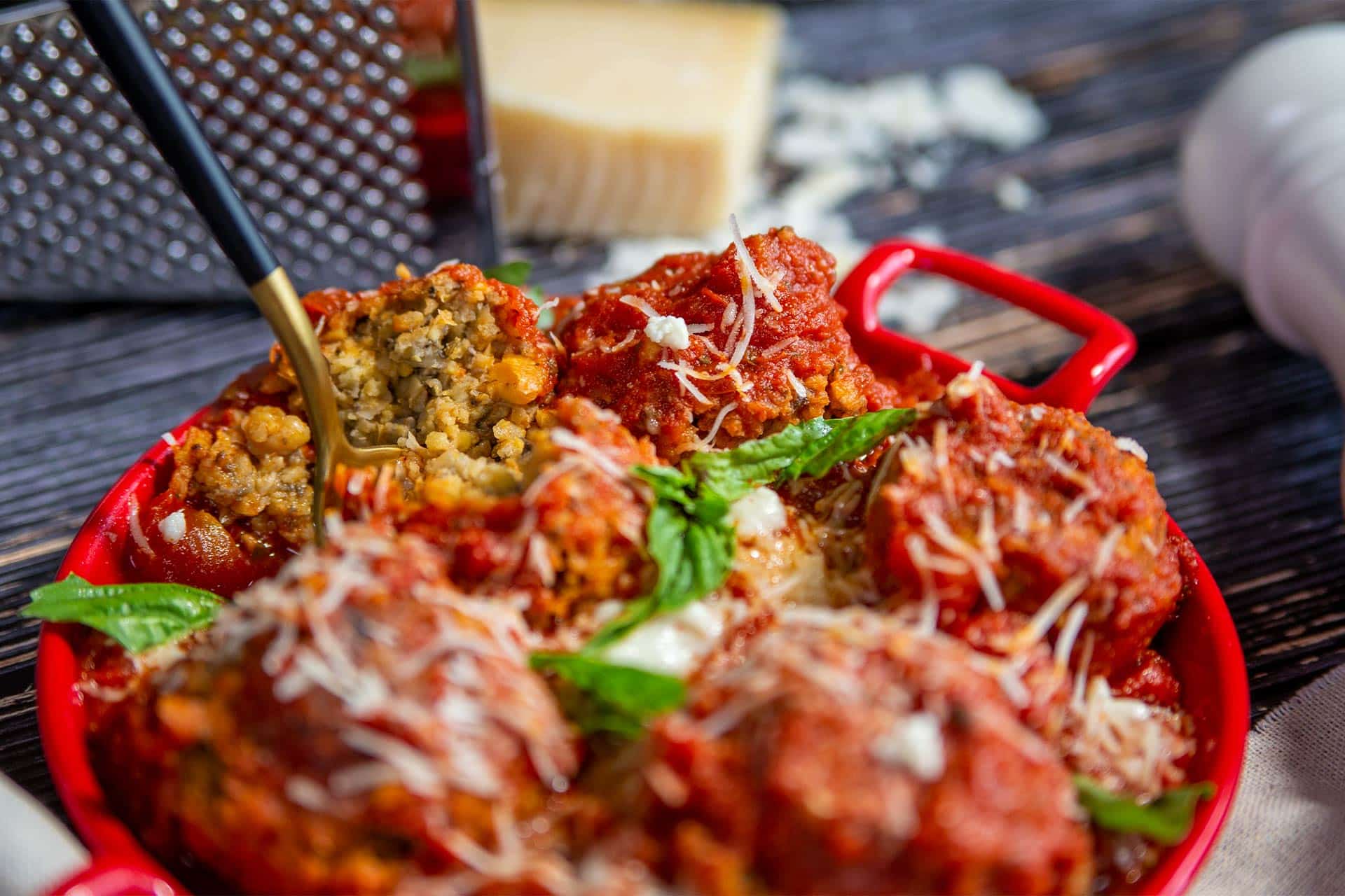 Meatless Meatballs - Nonna Pia's